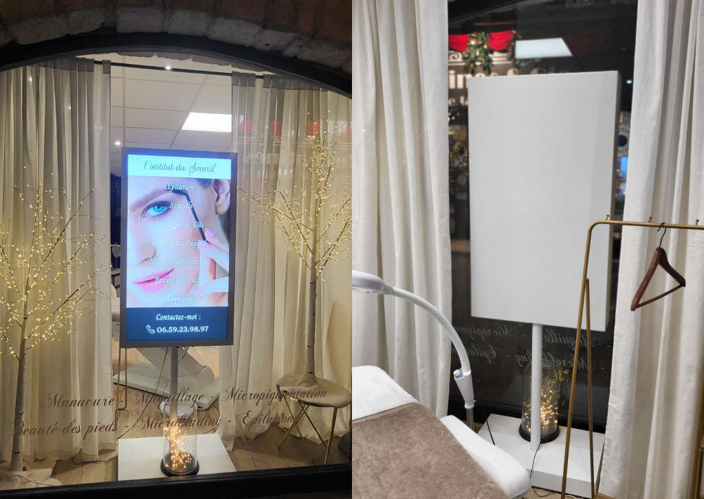 Écran vitrine - Pixel impact